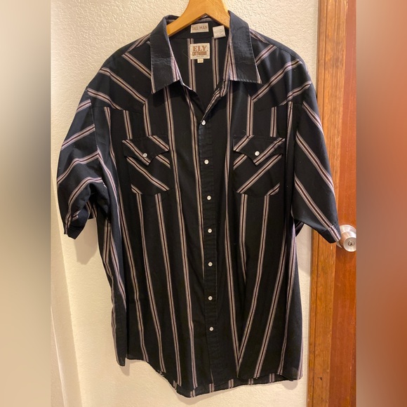Ely | Shirts | Vintage Ely Cattleman Western Shirt 3xl Talls | Poshmark